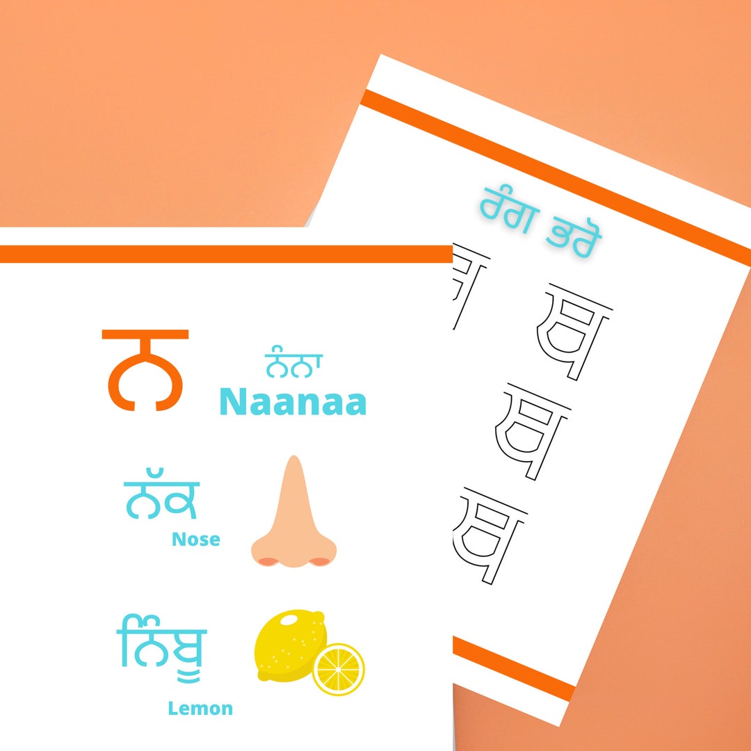 Ultimate Punjabi Alphabet Learning Workbook, Gurmukhi Alphabet Learning ...