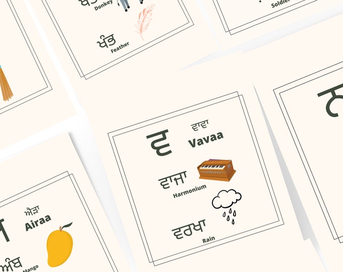 Punjabi Alphabets Tracing Worksheets, Learn to Write Punjabi Alphabets ...