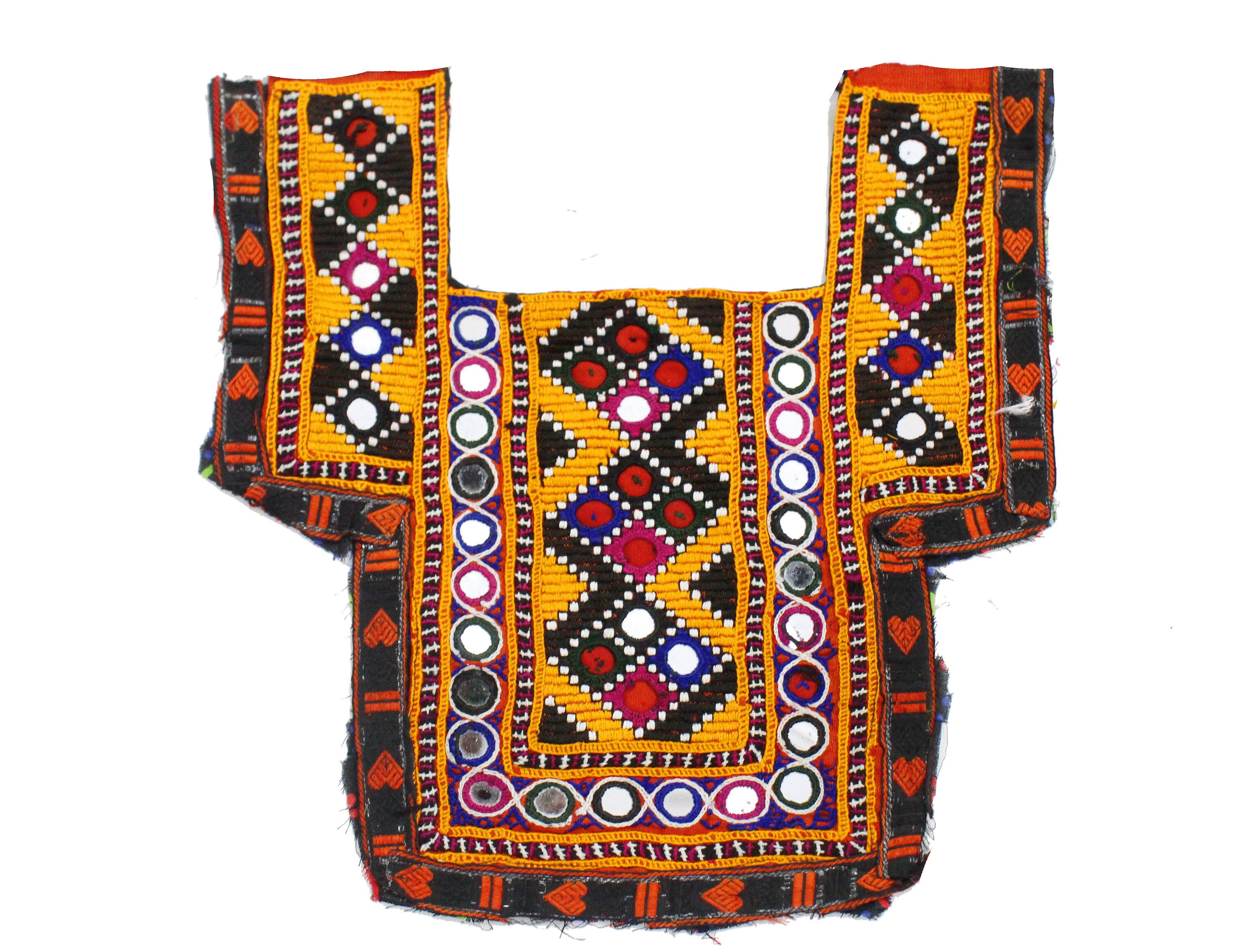 Vintage Baluchi Dress Patches Yoke Neck Handmade - Etsy