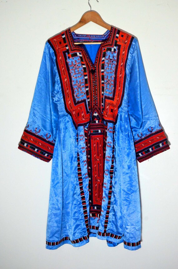 Handmade balochi dress,baluchi gypsy banjara tribal h… - Gem