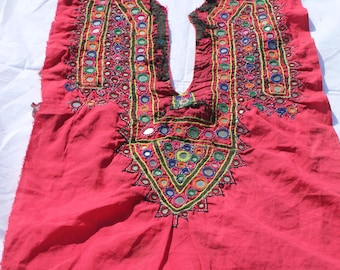 Vintage Boho Banjara Embroidered Neck Yoke,banjara Embroidery Collar ...