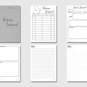 Digital Quran Journal, Quran Journal, Muslim Printable, Goodnotes ...