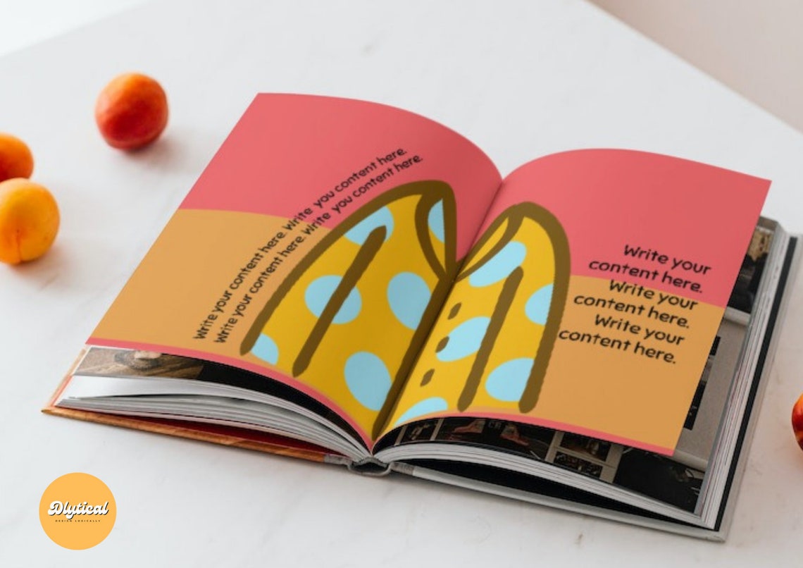 Editable A4 Children's Book Template | Self-publishing Template ...