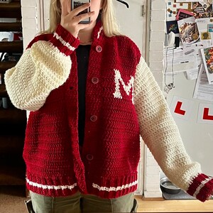 MARCELINE VARSITY JACKET - Pattern Only - Etsy