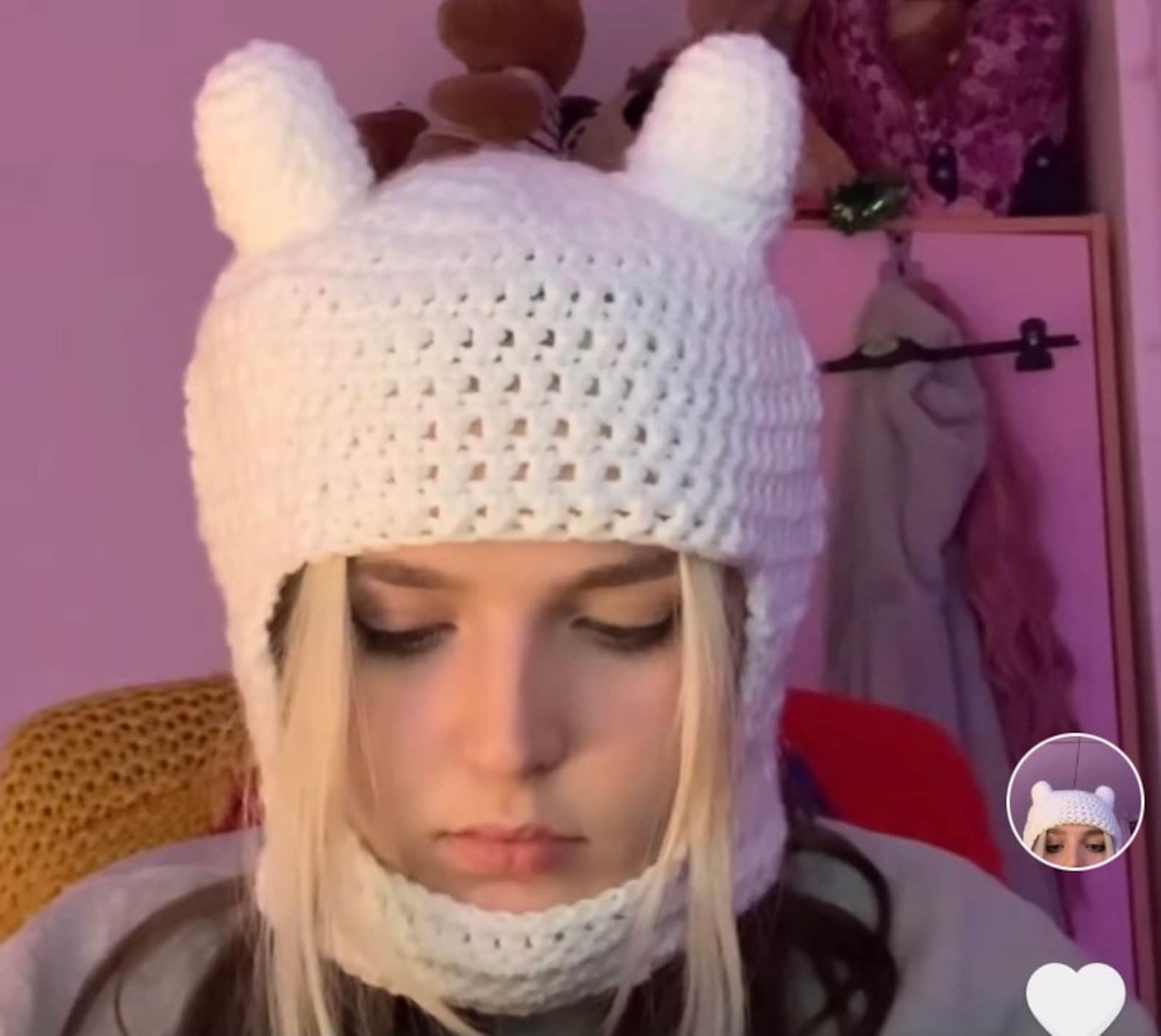 Finn the Human Hat: Adventure Time Pattern Only - Etsy