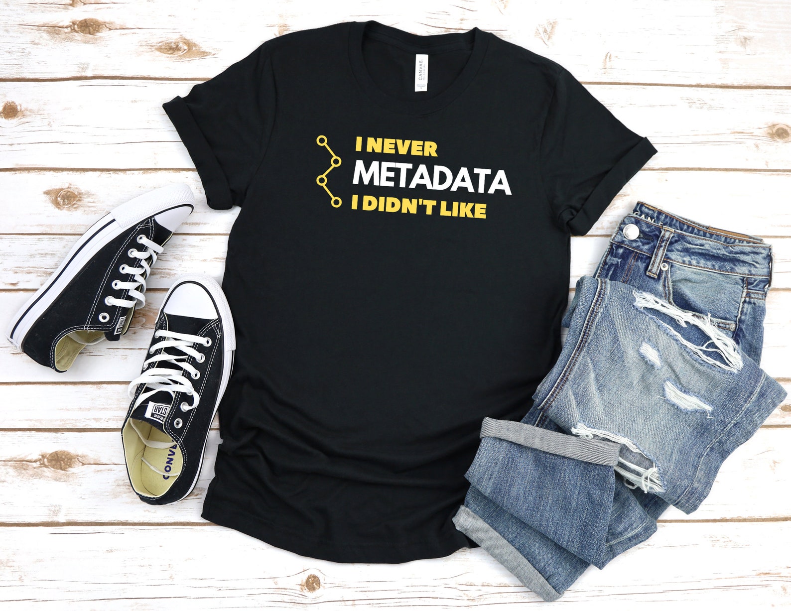 I Never Metadata T-Shirt Statistics Shirt Data Shirt Data | Etsy