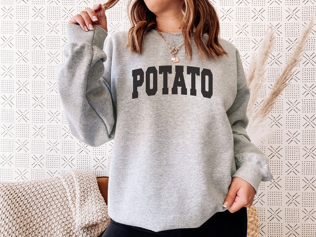 Potato Sweatshirt, Potato Shirt, Funny Potato Shirt, Potato Lover ...