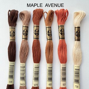 DMC Six Strand Embroidery Floss 6 Skeins Trendy Color - Etsy