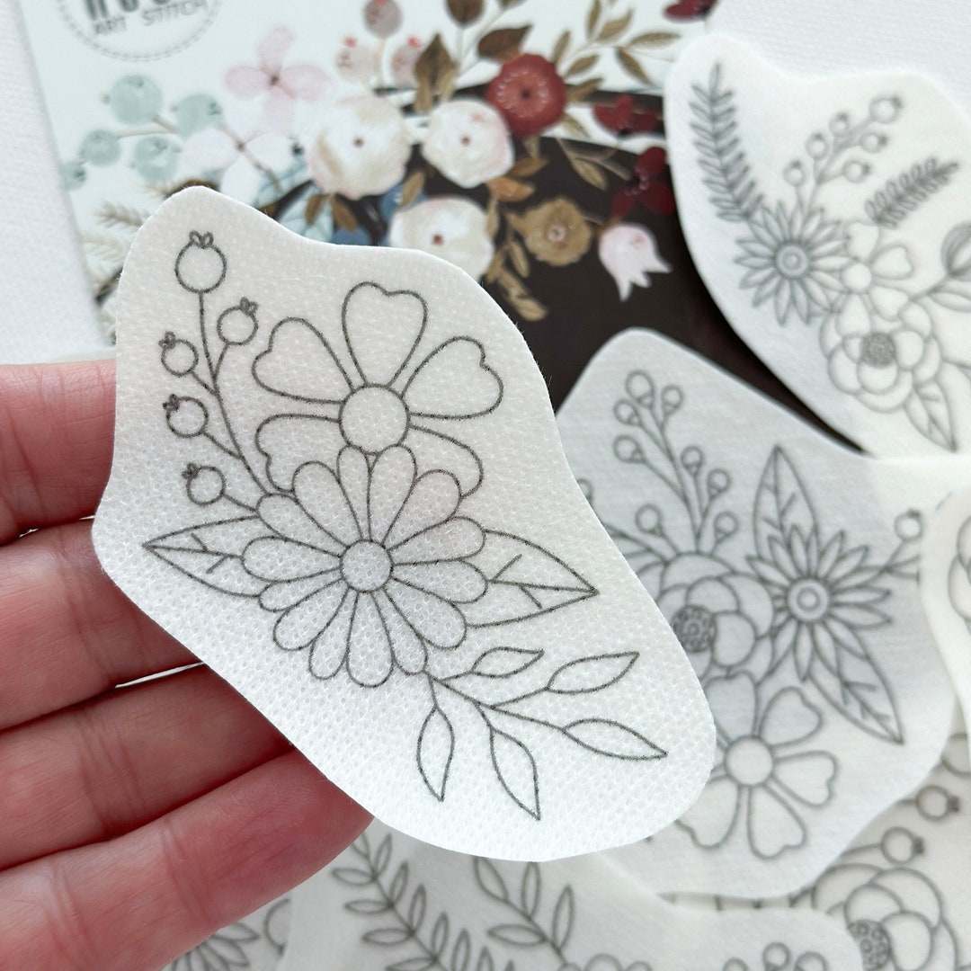 Stick and Stitch Embroidery Design, Hand Embroidery Flower Pattern ...