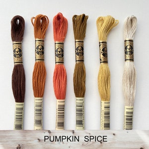 DMC Six Strand Embroidery Floss, 6 Skeins, Trendy Color Palette Pack - Etsy