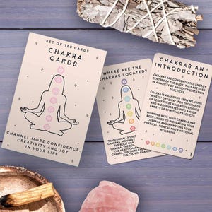 100 Chakra Cards A Beginner-friendly Deck for Self-discovery ...