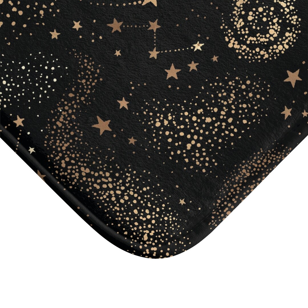 Nebula Space Galaxy Bath Mat, Seasonal Decor, Bathroom Decor, Space ...