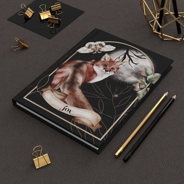 Fox Notebook - Etsy