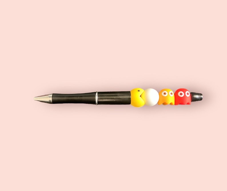 Retro Pac-man Beaded Pens Gaming Gift Party Favor Office Supplies ...