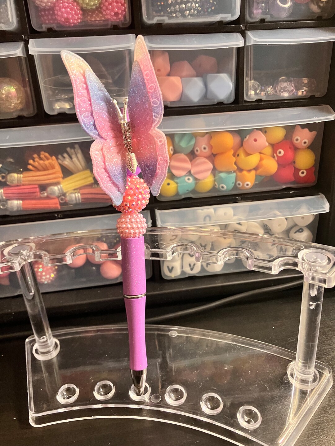 Bunny/butterfly Pen| Nostalgic| Big Pen| 3D Pen| - Etsy