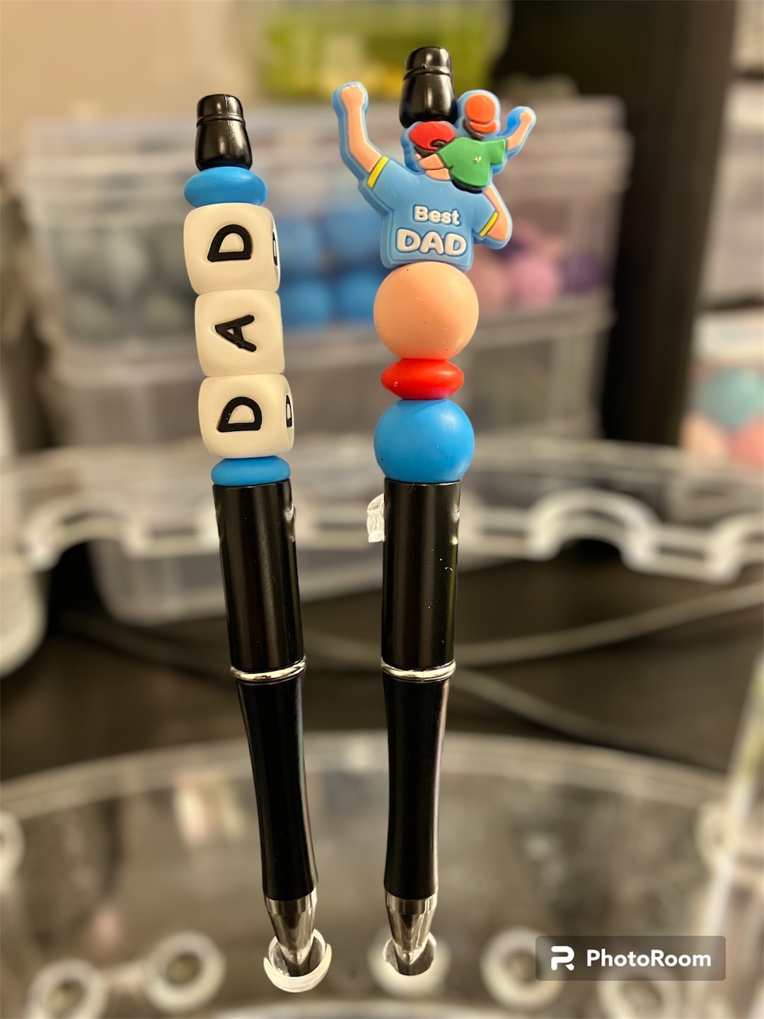 Best Dad Beaded Pens| Mother’s Day Gift| Father's Day Gift| Party Favor ...
