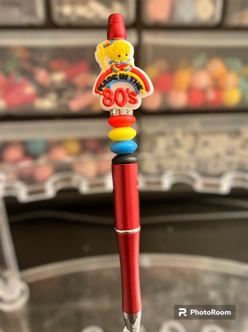 Old School| Nostalgia| Made in the 80s| Beaded Pens| Stocking Stuffer ...