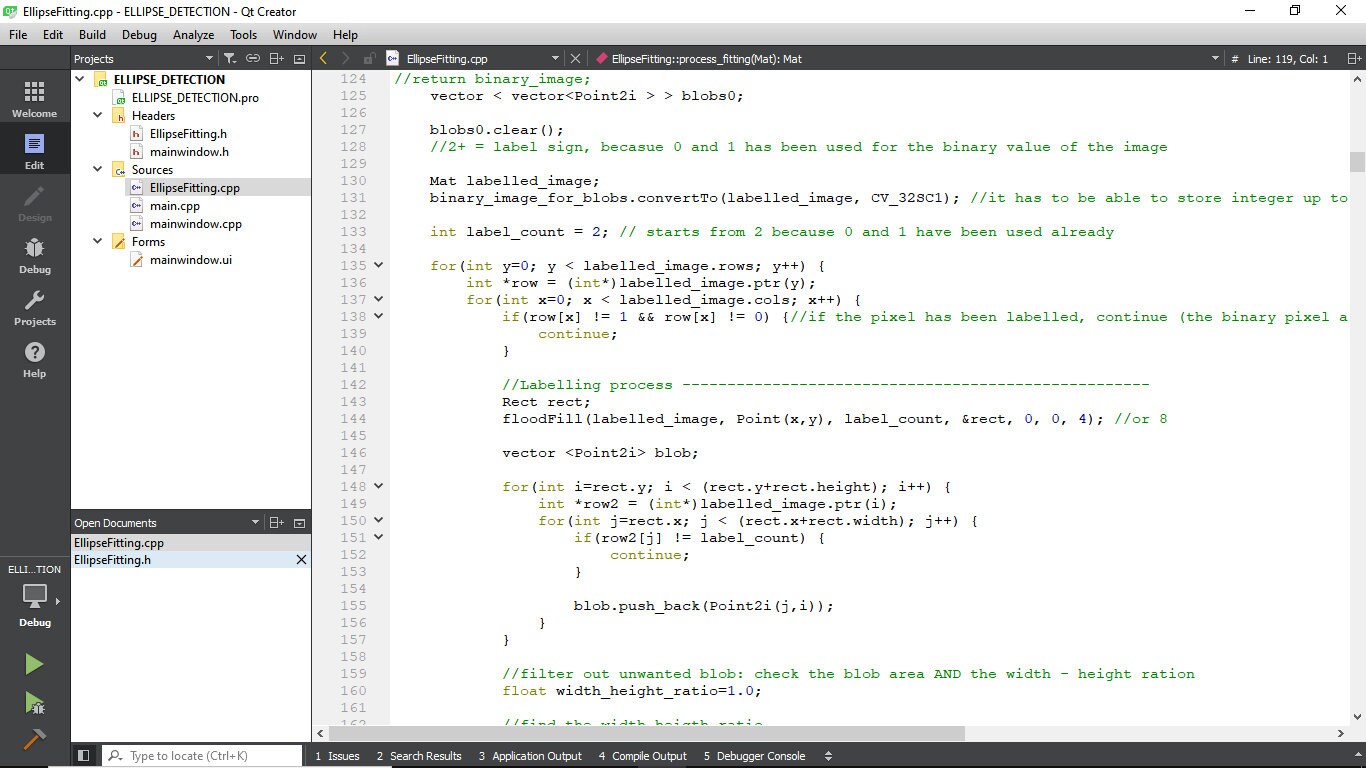 Ellipse Detection and Fitting Software-with Qt, Eigen and Opencv Libraries - Etsy UK