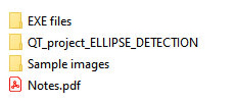 Ellipse Detection And Fitting Software With Qt Eigen And Opencv Libraries Etsy