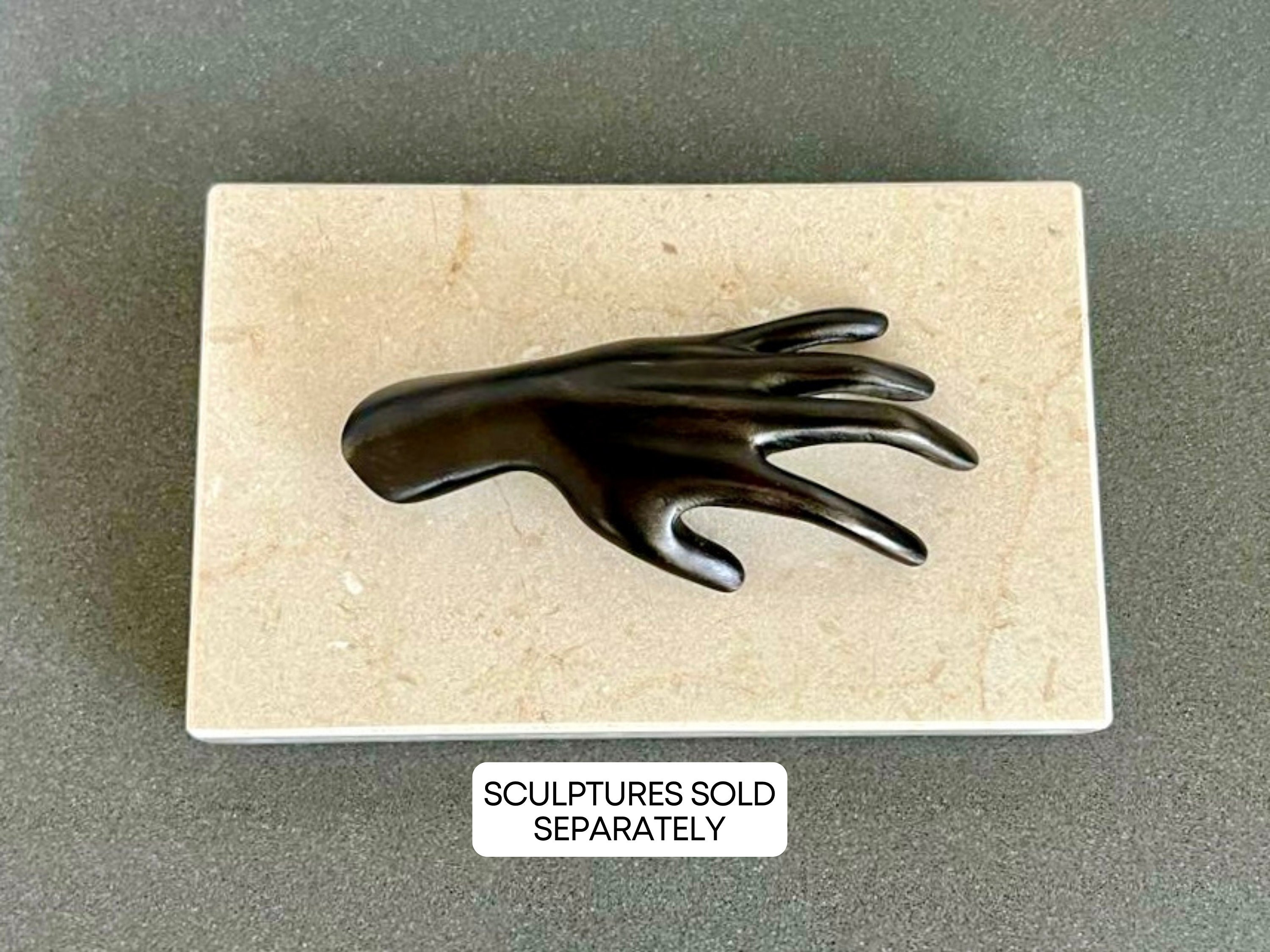 Rectangular Cream Color Marble Slab for Bronze Sculpture - Etsy