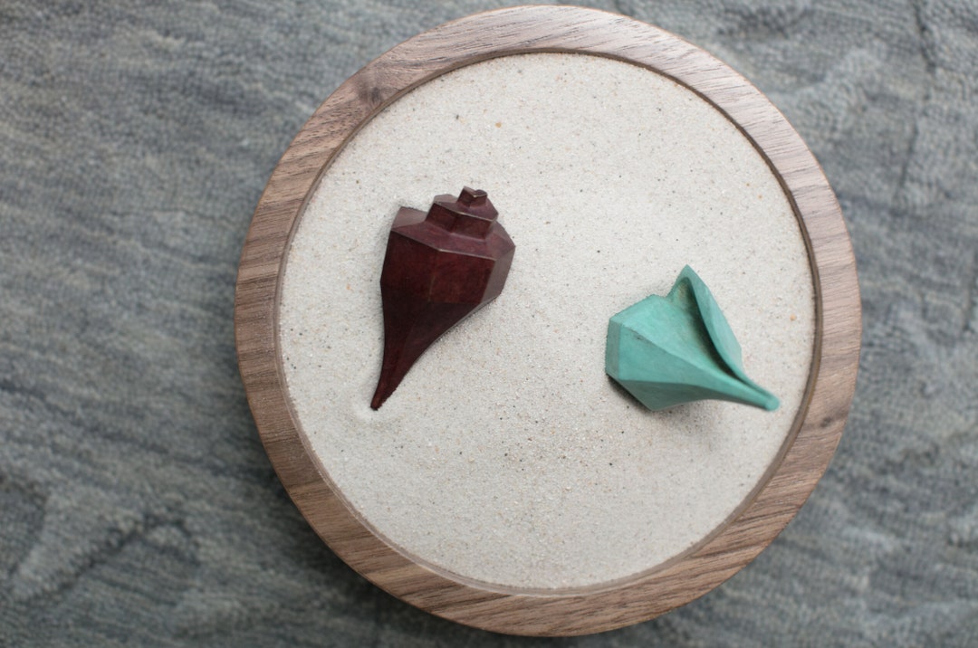 Cubist Seashell Handmade Sculpture Made of Bronze Art Deco - Etsy