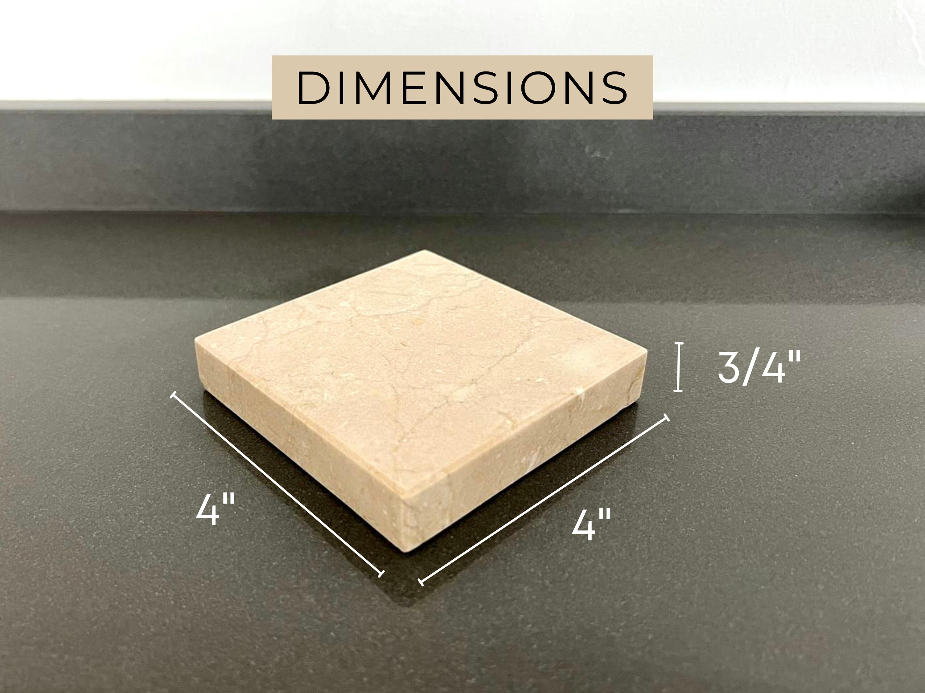 Marble Base for Sculpture Small Square Cream Color Marble Sculpture ...