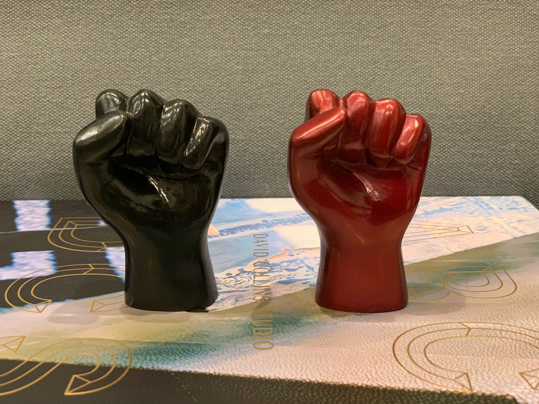 Resilience Hand Gesture | Fist Bronze Sculpture | Empowerment Gift ...