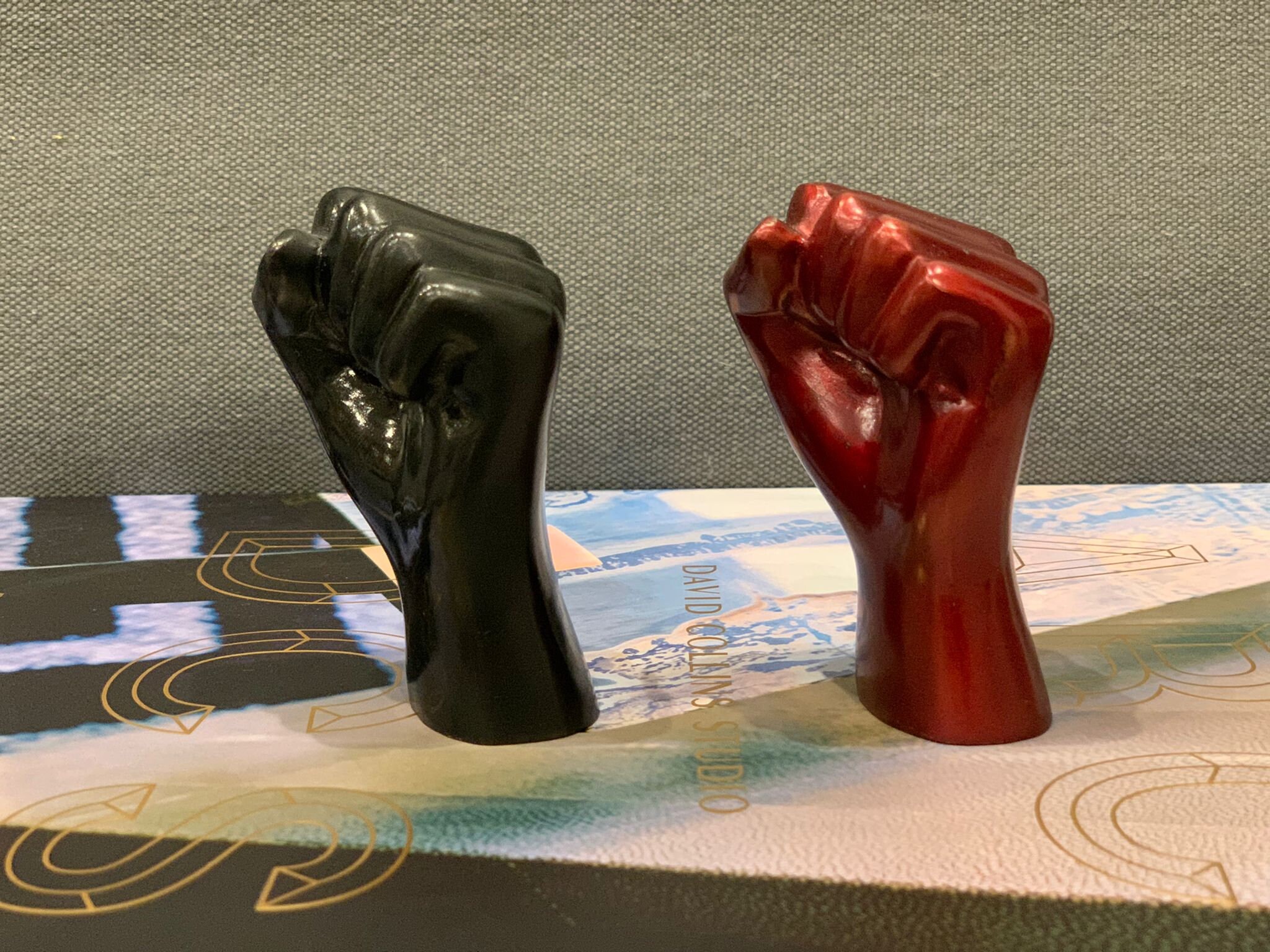 Resilience Hand Gesture Fist Bronze Sculpture Empowerment - Etsy