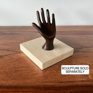 Marble Base for Sculpture Small Square Cream Color Marble Sculpture ...