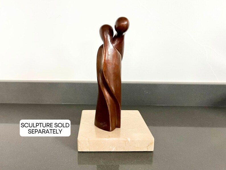 Marble Base for Sculpture Small Square Cream Color Marble Sculpture ...