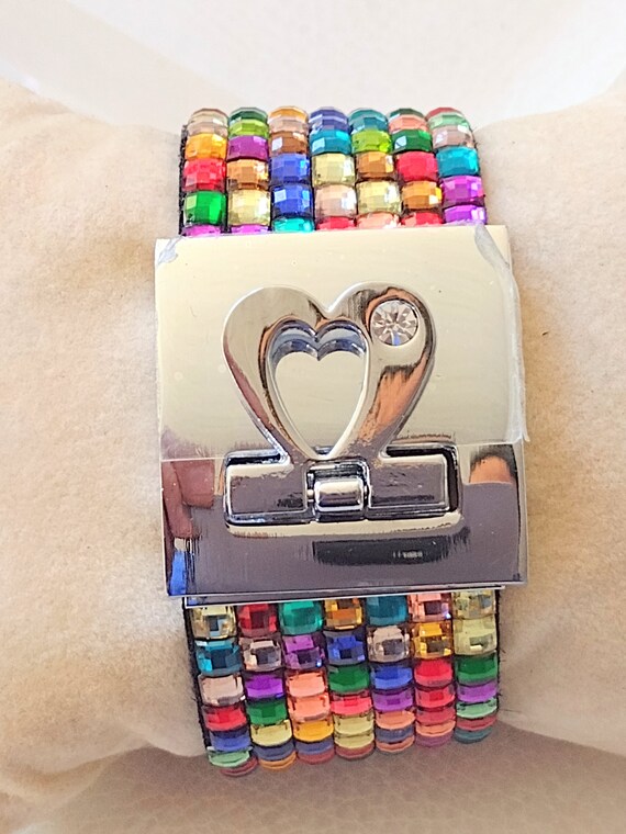 Trina turk colorful buckle - Gem