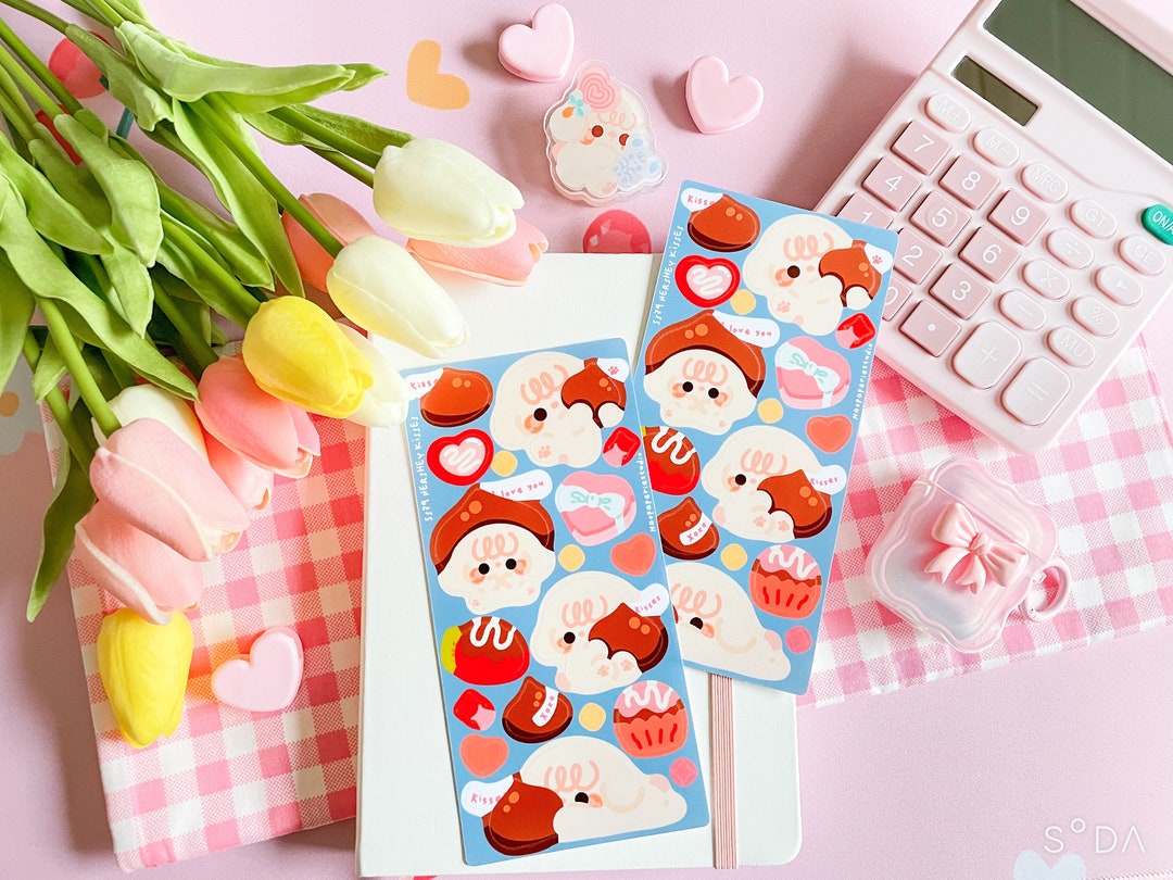 Hershey Kisses Sticker Sheet Cute Journal and Deco Stickers - Etsy