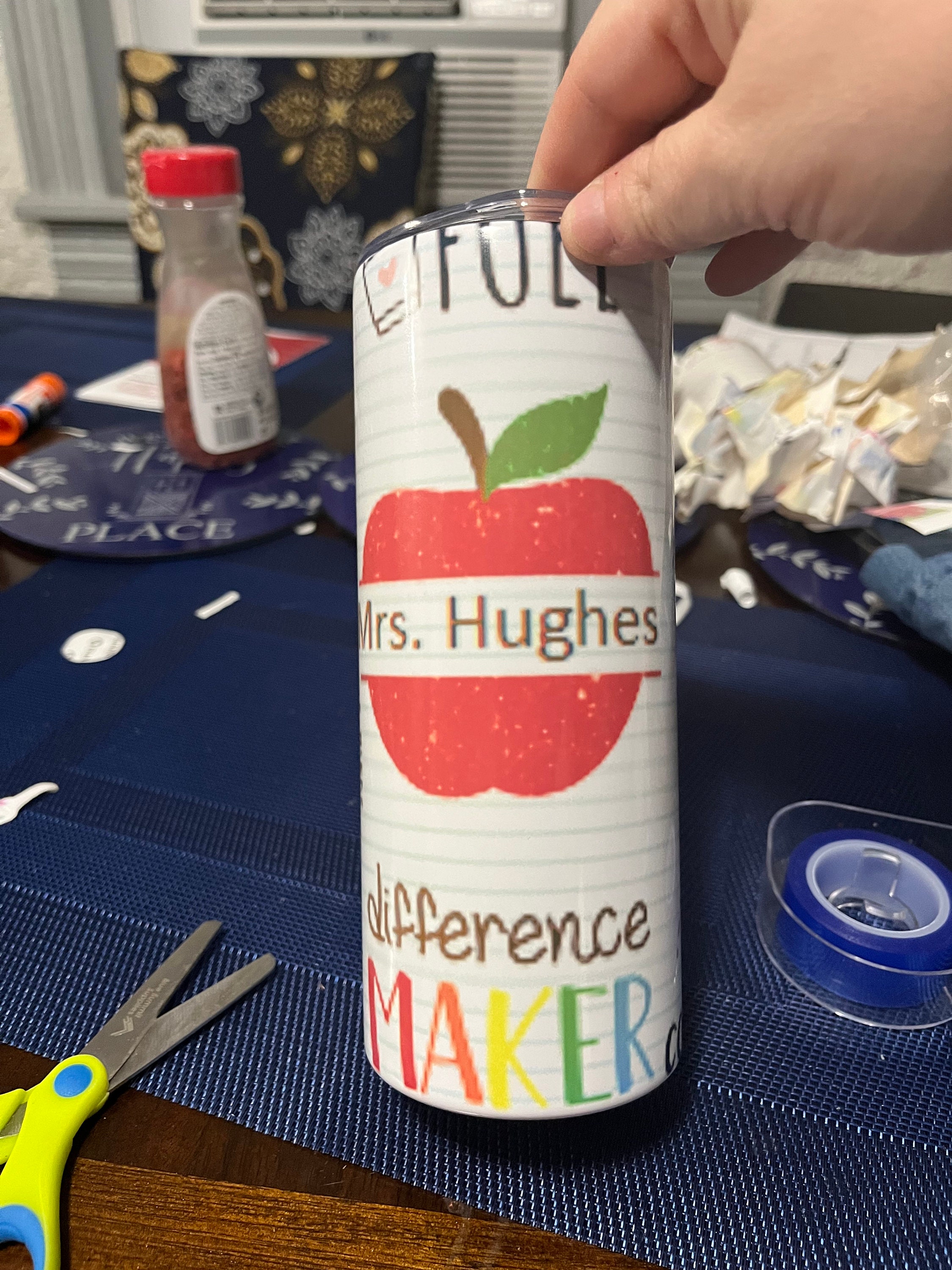 Teacher Appreciation Cup - Etsy