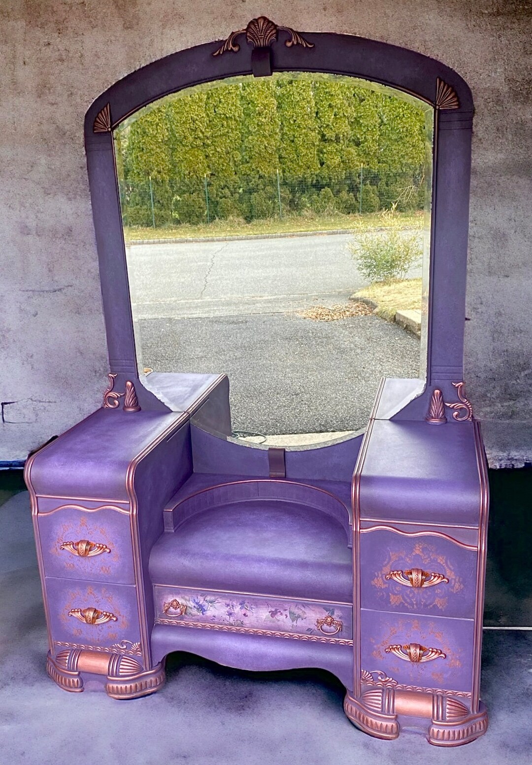 Stunning Purple Vanity - Etsy