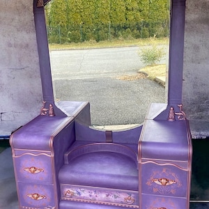Stunning Purple Vanity - Etsy