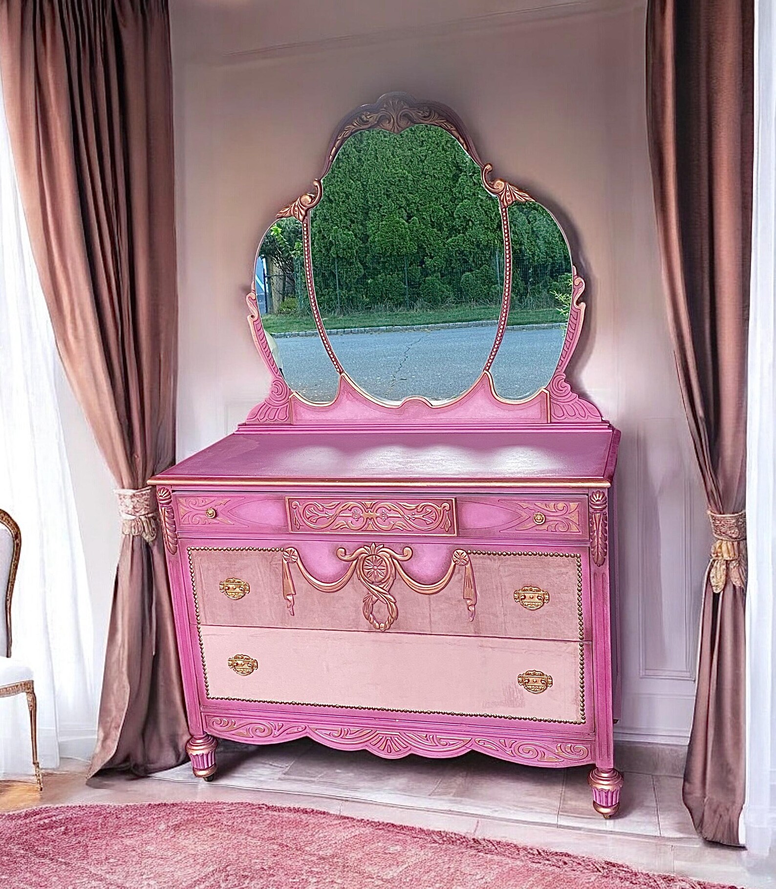 SOLD**** Can Be Replicated on a Similar Dresser - Etsy