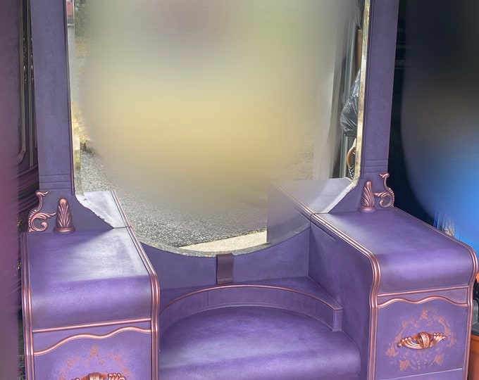 Stunning Purple Vanity - Etsy