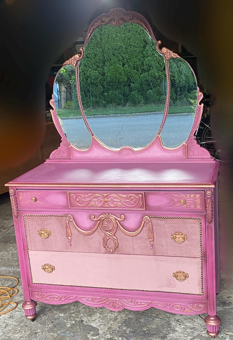 SOLD**** Can Be Replicated on a Similar Dresser - Etsy