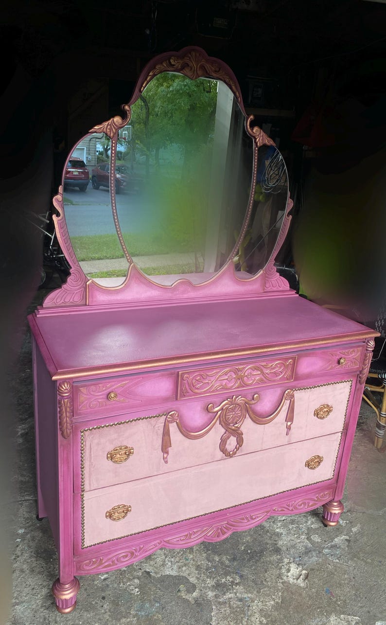 SOLD**** Can Be Replicated on a Similar Dresser - Etsy
