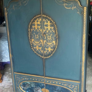 Stunning Green Armoire - Etsy