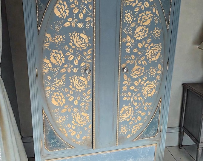 Gorgeous Light Blue Armoire - Etsy