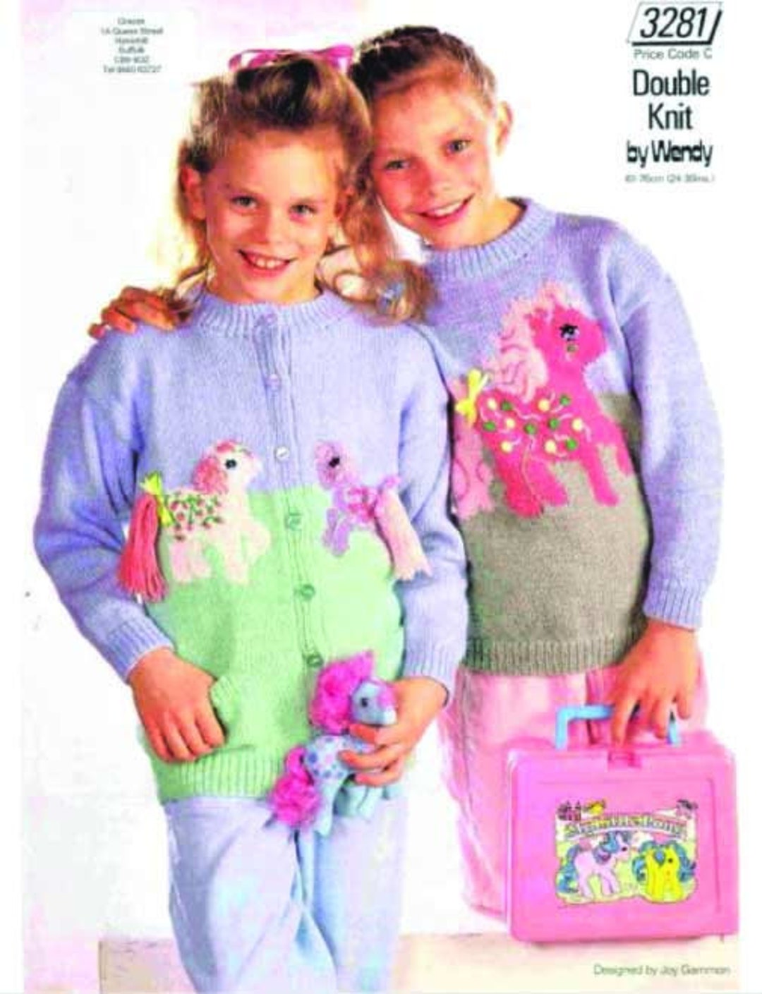 My Little Pony Jumper and Cardigan Pattern - Etsy