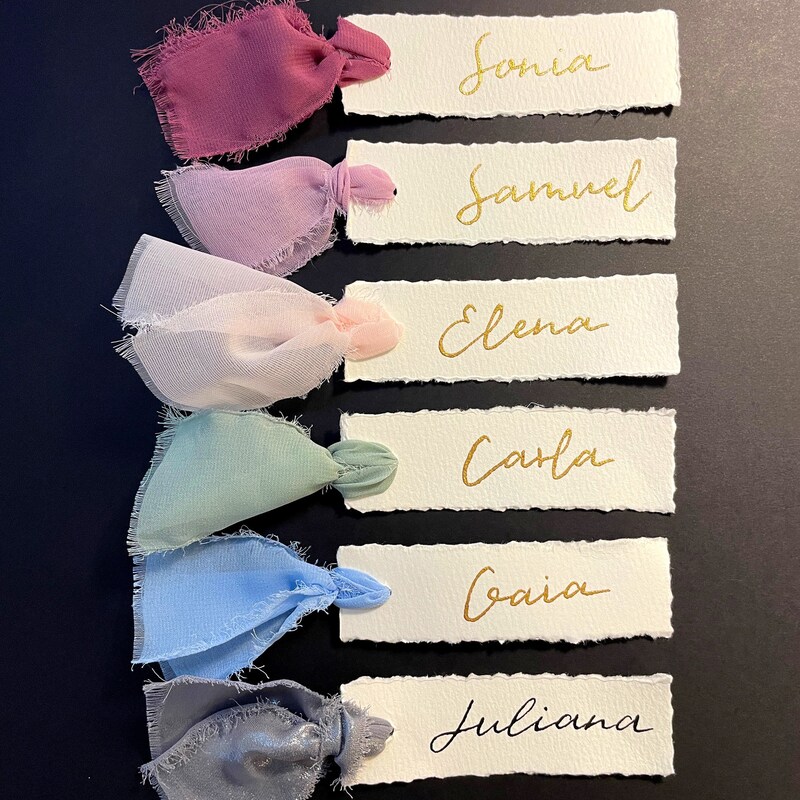 Name Place Cards - Etsy