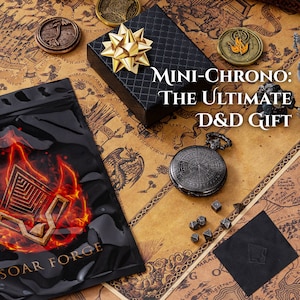 Magic Minichrono' Micro Metal Dice Set for DND: Mini Dice in a Dragon ...