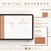 Digital Hyperlinked Notebook, Notebook With Tabs for Goodnotes and ...