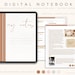 Digital Notebook for Goodnotes and Notability Digital Notes - Etsy
