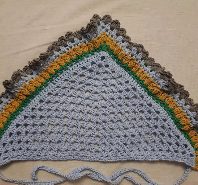 Bandana Fiorita Crochet Pattern - Etsy