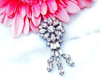 Dangle Brooch - Etsy