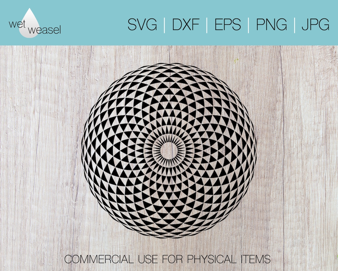 Geometric Orb Digital File - Svg, Png, Dxf, Eps, Jpg, Cricut - Etsy