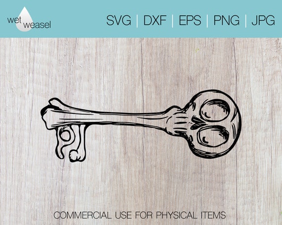 Skeleton Key Digital File Svg Png Dxf Eps Jpg Cricut - Etsy